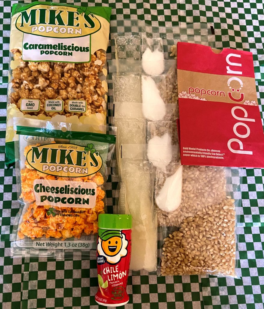 Box 1 option - Mike's Popcorn